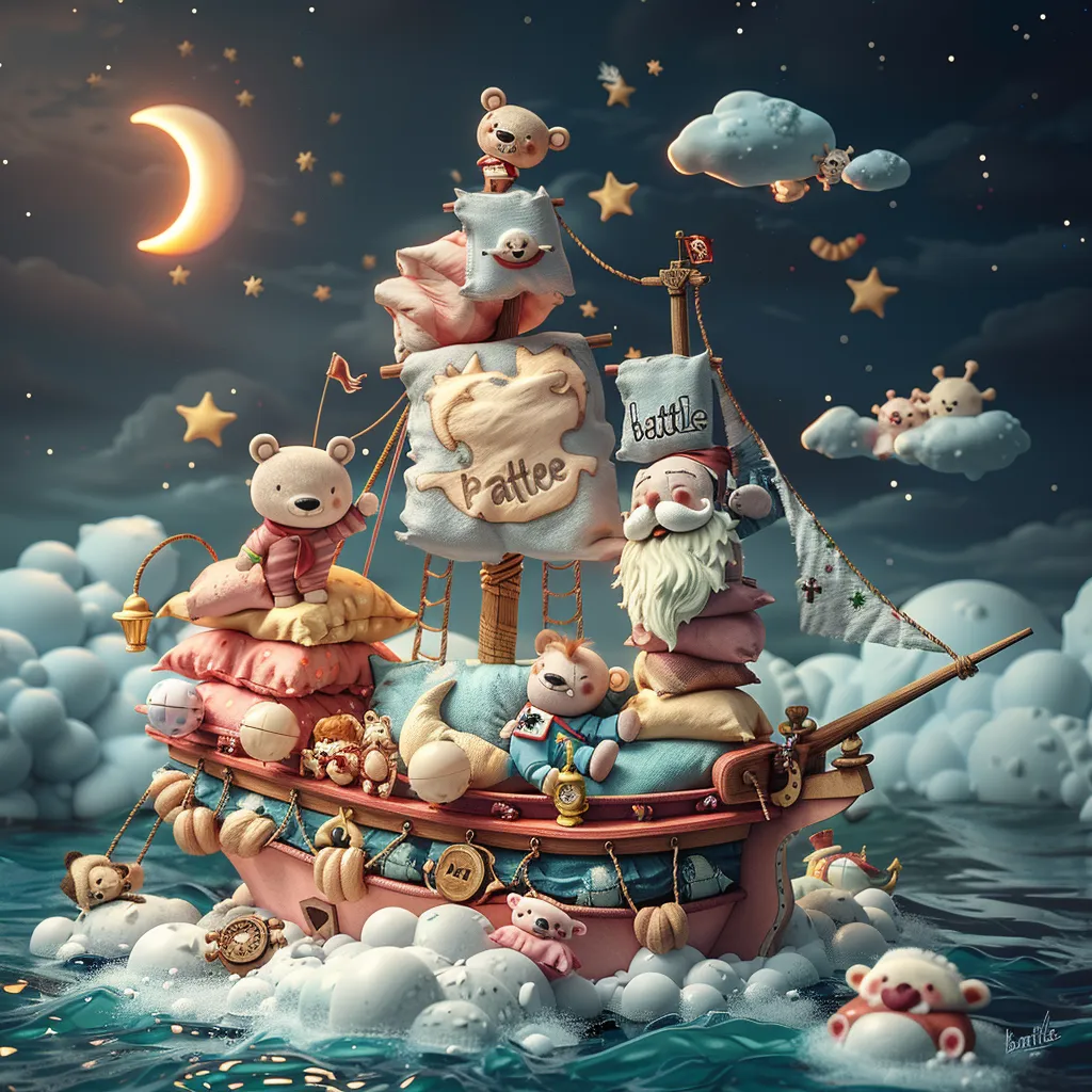 Captain Snooze and the Dream Pirates - Bedtime Stories